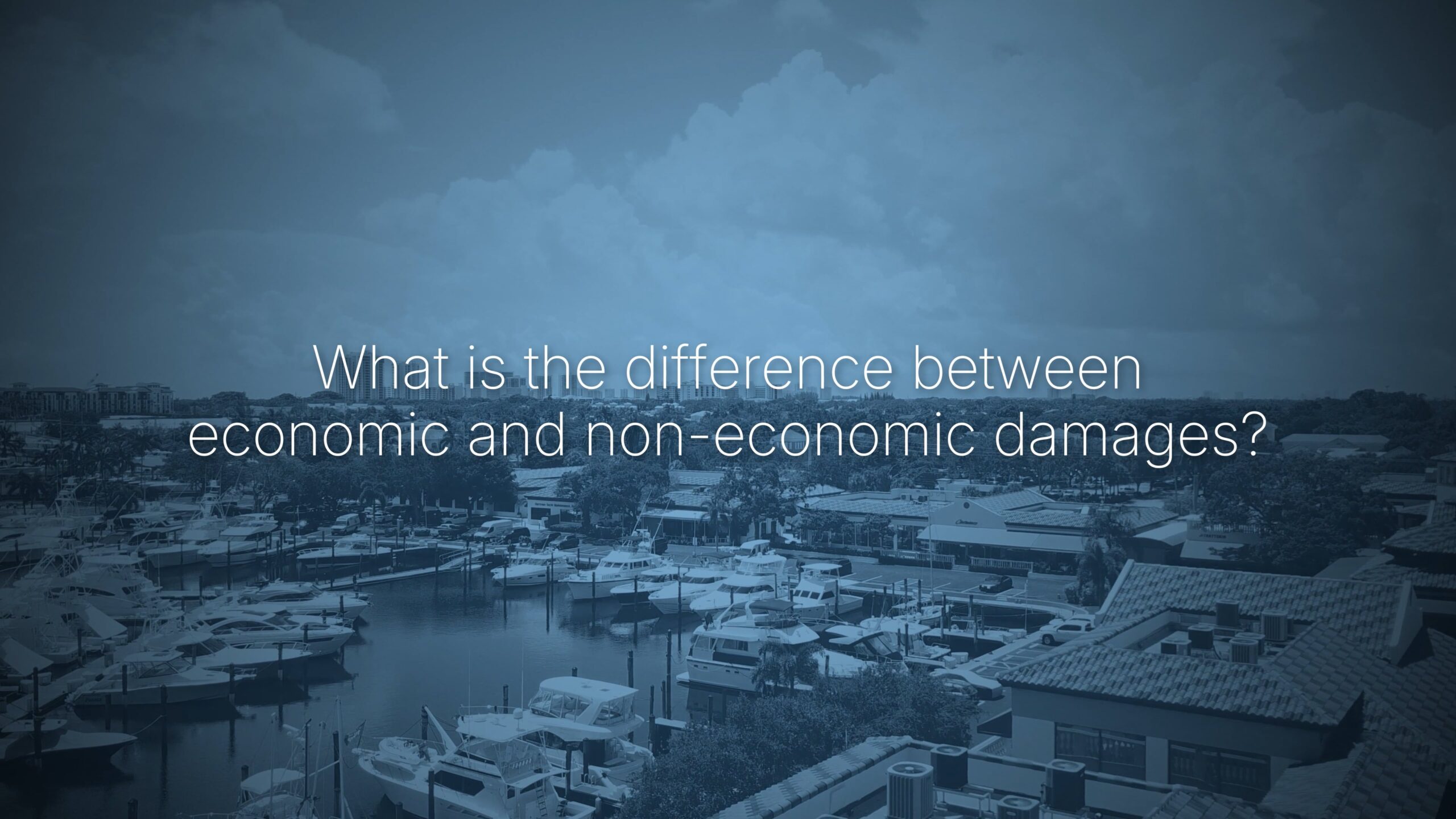 Economic vs. Non-Economic Damages | RDCY Law